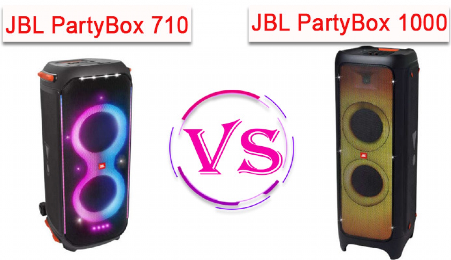 JBL PartyBox 710 vs 1000: Beast Speakers! Which To Buy?