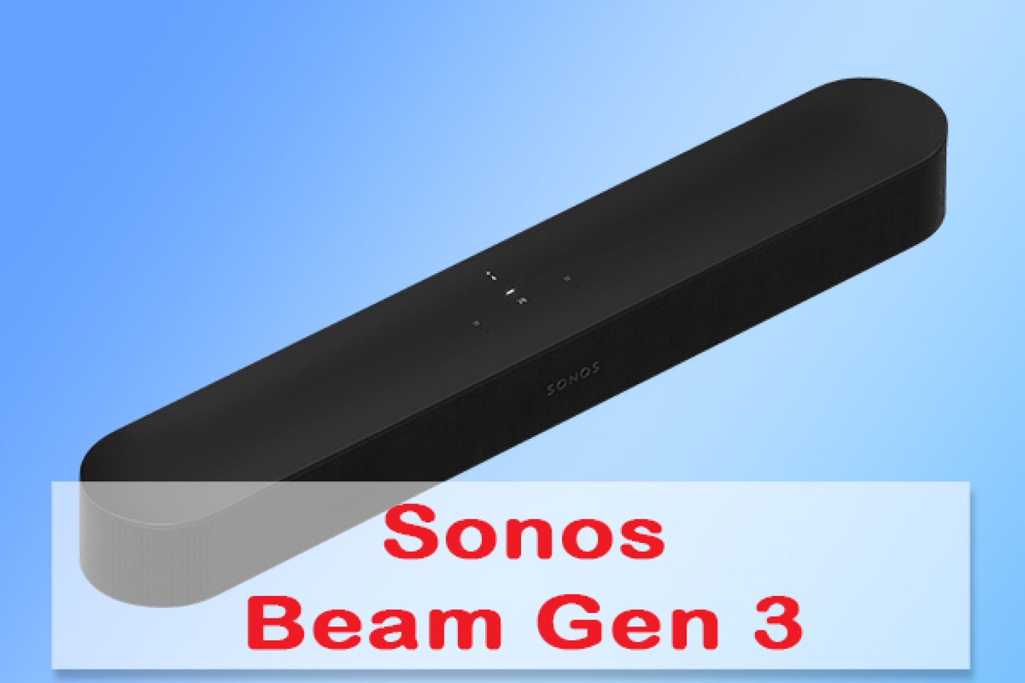 Sonos Beam Gen 3